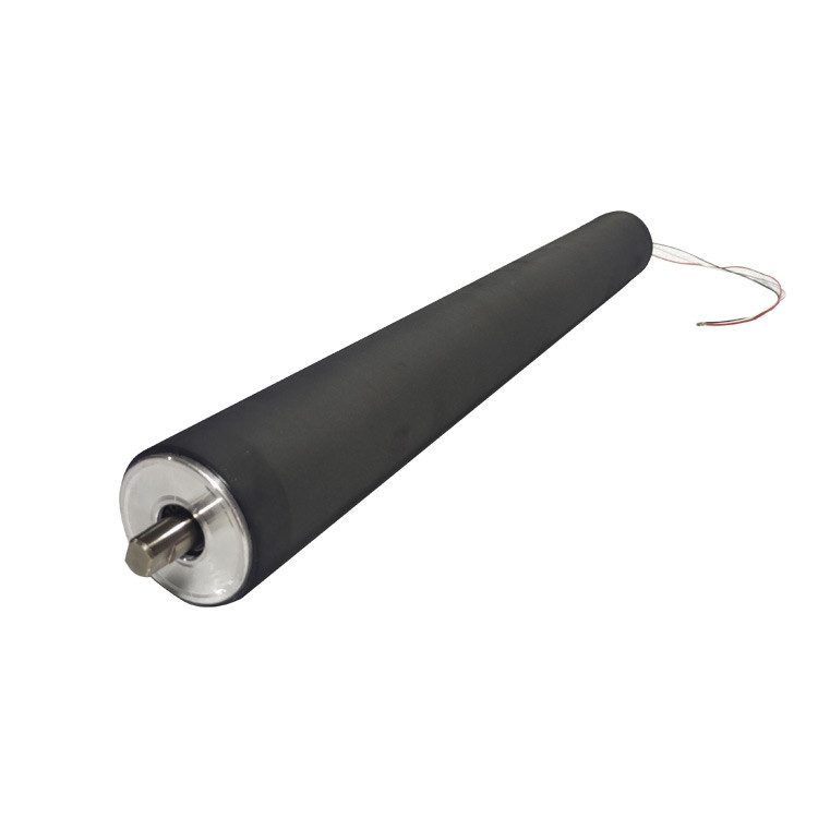 50mm Covered Rubber Motorized Drive Roller For Automated Conveyor Lines